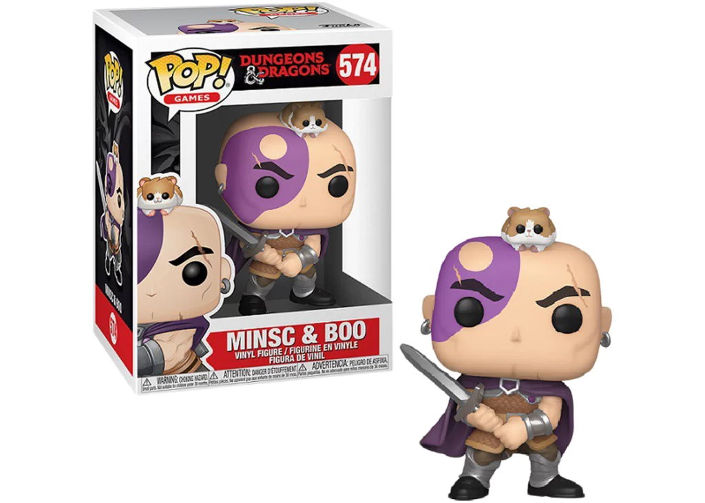 Funko POP! 574 Dungeons & Dragons Minsc & Boo - Libreria Victoria